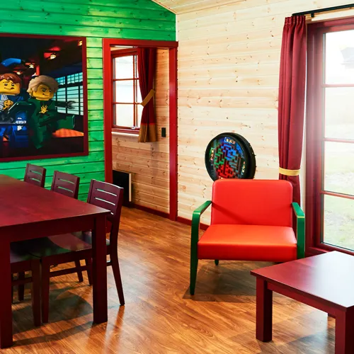 LEGO® NINJAGO® cabins at LEGOLAND® Holiday Village