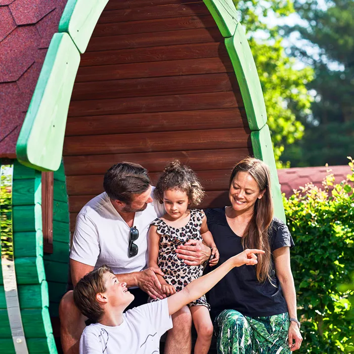 Wilderness barrel at LEGOLAND® Holiday Village