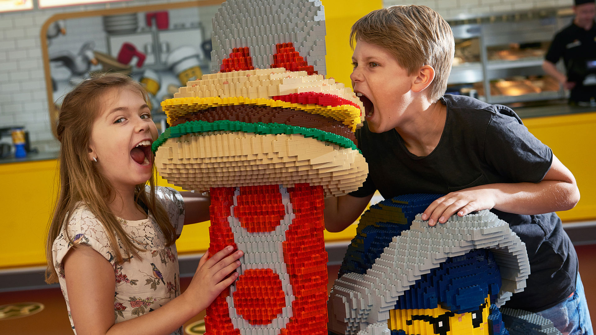 Lots of healthy and appetizing food at LEGOLAND®