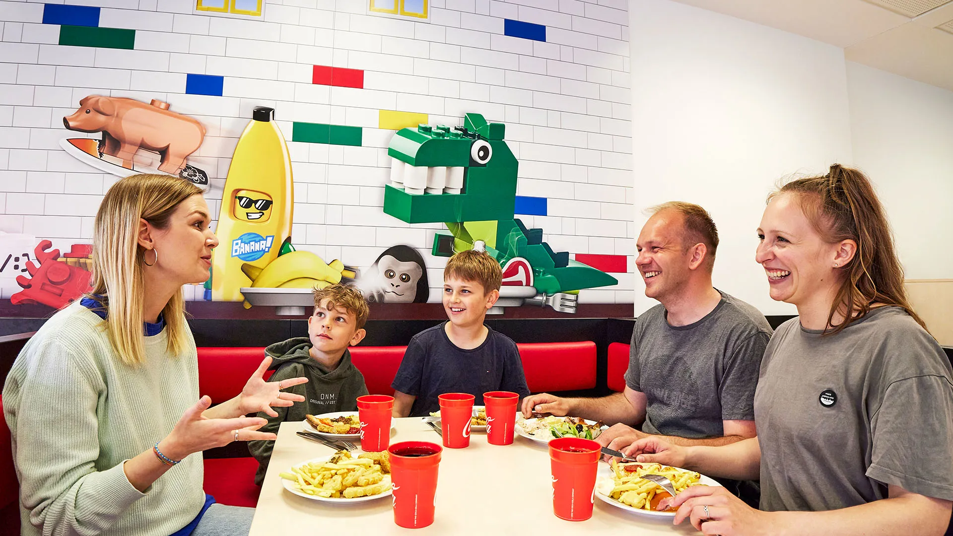 Lots of healthy and appetizing food at LEGOLAND®