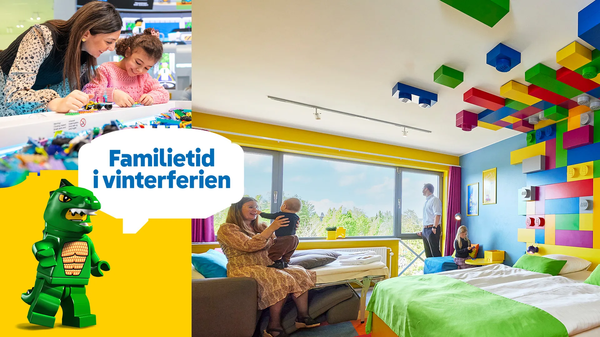 Se vores kortferier og billettilbud | LEGOLAND Billund Resort