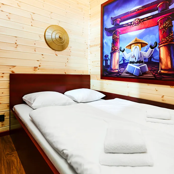 LEGO® NINJAGO® cabins at LEGOLAND® Holiday Village